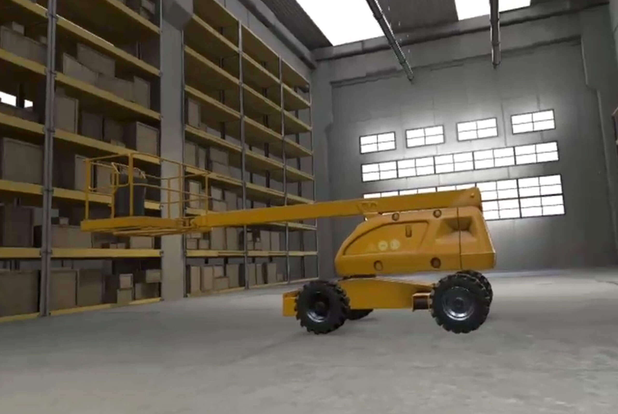 Warehouse Lifter Training: virtual training | mld digits gmbh